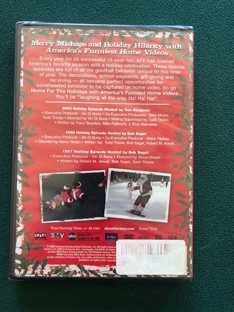 America’s Funniest Home Videos: Home for the Holidays (DVD ...