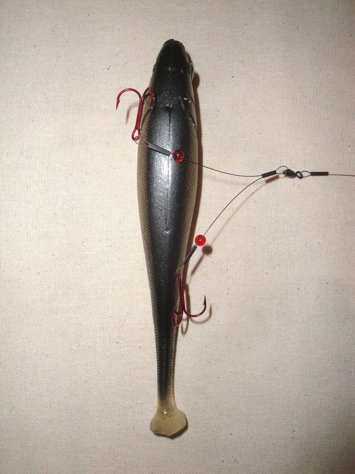 30# ICE FISHING BLEEDING QUICK STRIKE / SMELT RIG (3-Pack) Northern ...