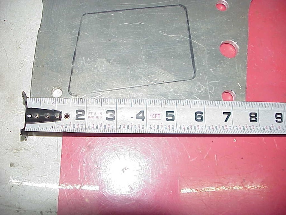 SILVER Aluminum Motor Mount Mid Plate 3/4" Offset for SB Chevy | eBay