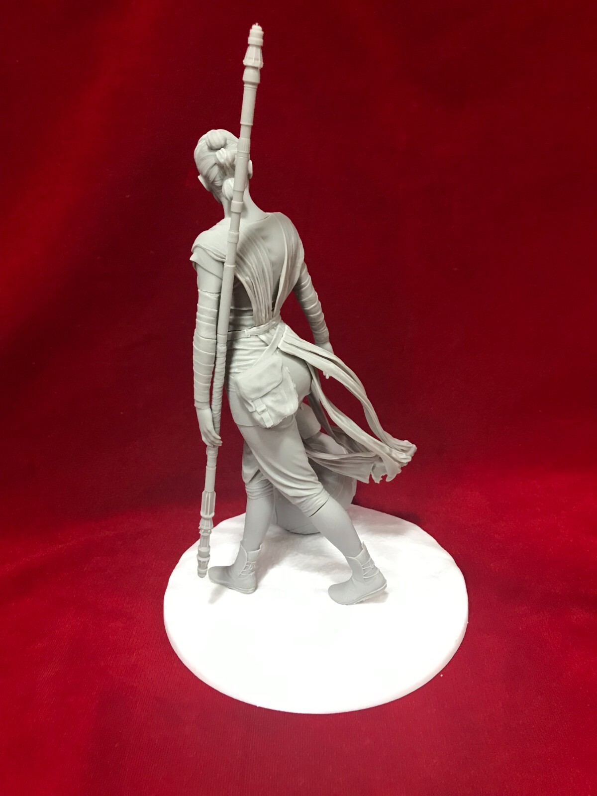 Star Wars - Rey "The Scavenger"- Fan Art - Resin Model Kit - 1/8 - 1/6 ...