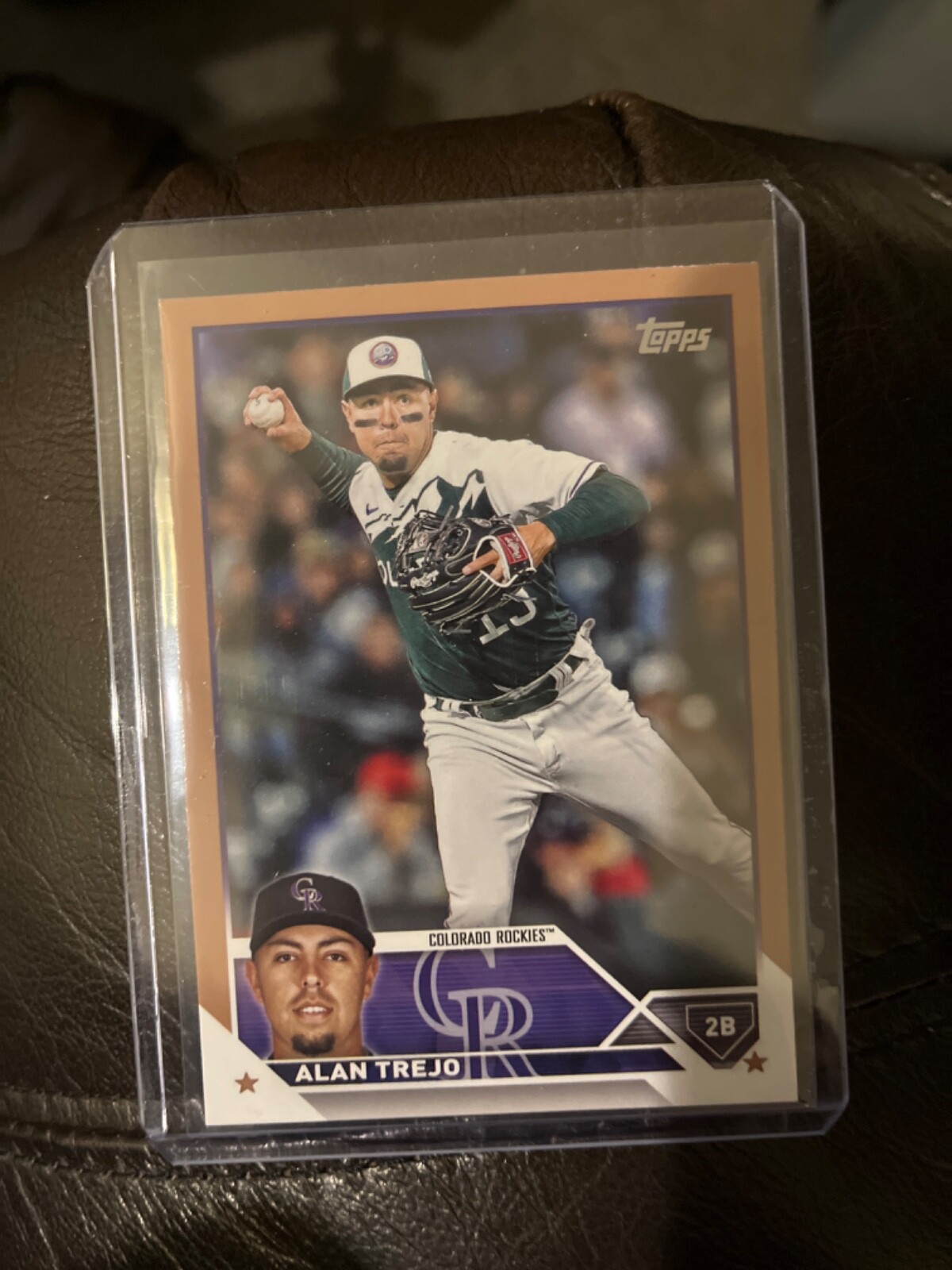 2023 Topps Update Alan Trejo Gold 432/2023 US104 Colorado Rockies | eBay