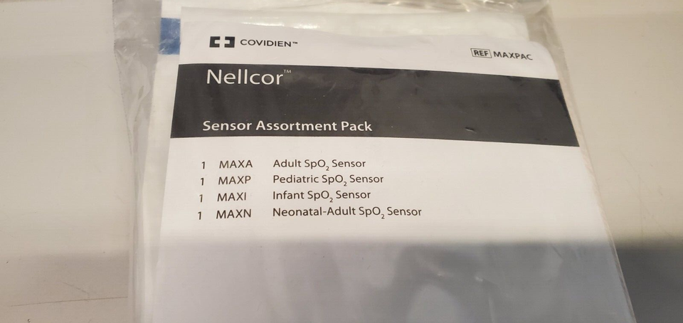 COVIDEN NELLCOR SENSOR ASSORTMENT PACK MAXA, MAXP, MAXI, MAXN | eBay