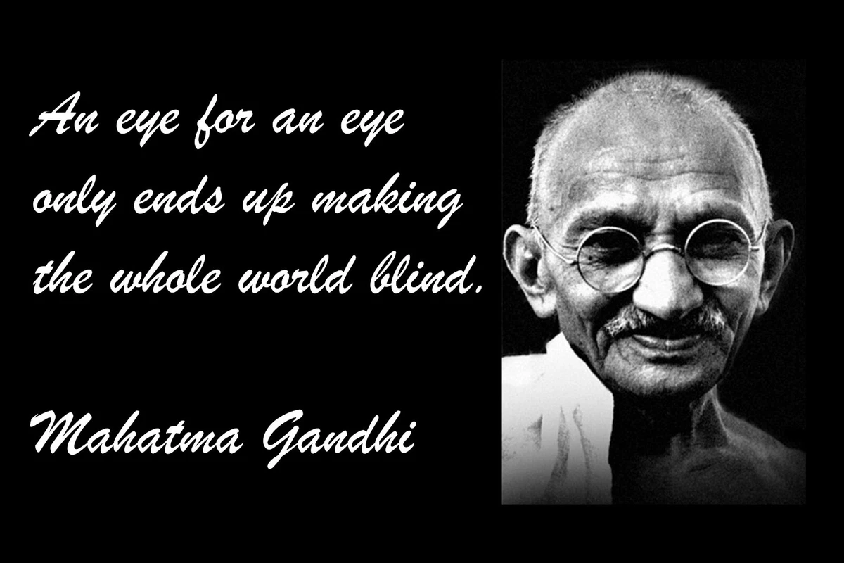 Gandhi Quote Poster