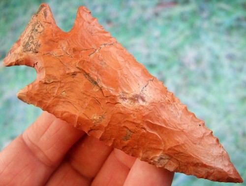 Super Fine Colorful Museum Quality 4 inch Florida Hardin Point COA Arrowheads | eBay