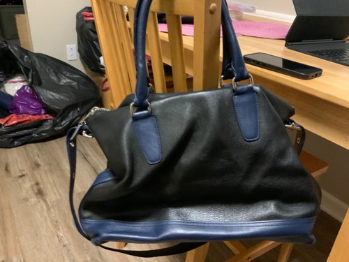 COACH LEGACY RORY G1220-19902 HOBO SHOULDER HAND BAG COLOR BLOCK BLUE ...