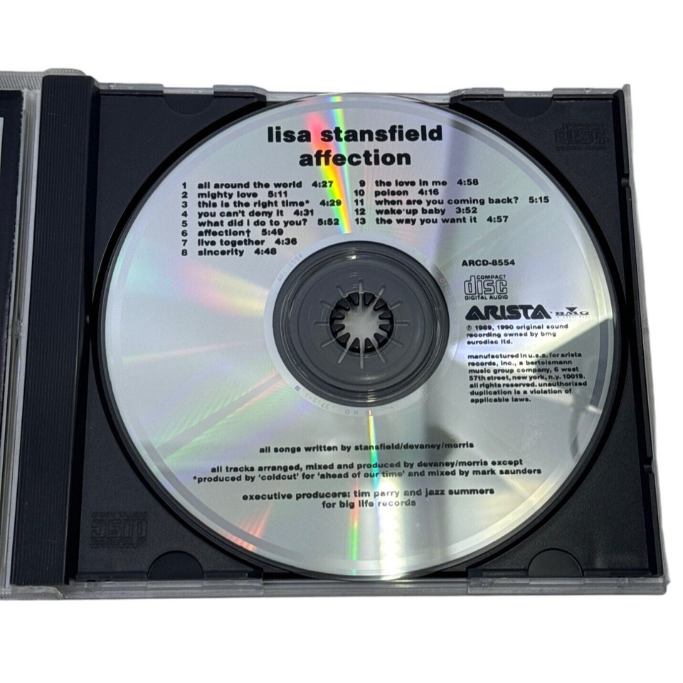 Affection by Lisa Stansfield CD Feb-1990 Arista | eBay