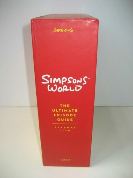 Simpsons World The Ultimate Episode Guide Seasons 1-20 Hardcover for ...