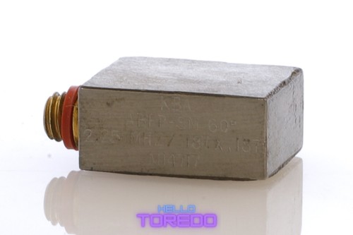 KBA Krautkramer ABFP-SM 60 DEGREE 2.25MHZ/.187X.187 M14717 transducer ...