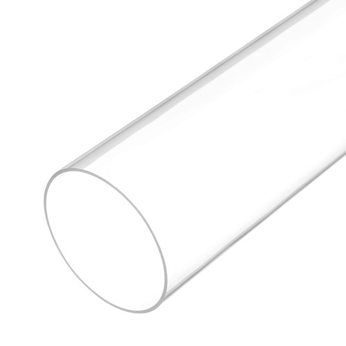 Plastic Pipe Rigid Polycarbonate Round Tube Clear- 86x90x250mm, 1 Pcs ...