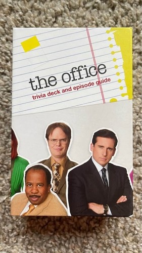 The Office Trivia Deck and Episode Guide Book | eBay