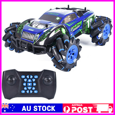 RC Lateral Drift Crab Move Stunt Car Crawler Monster Truck Rotate 360 ...