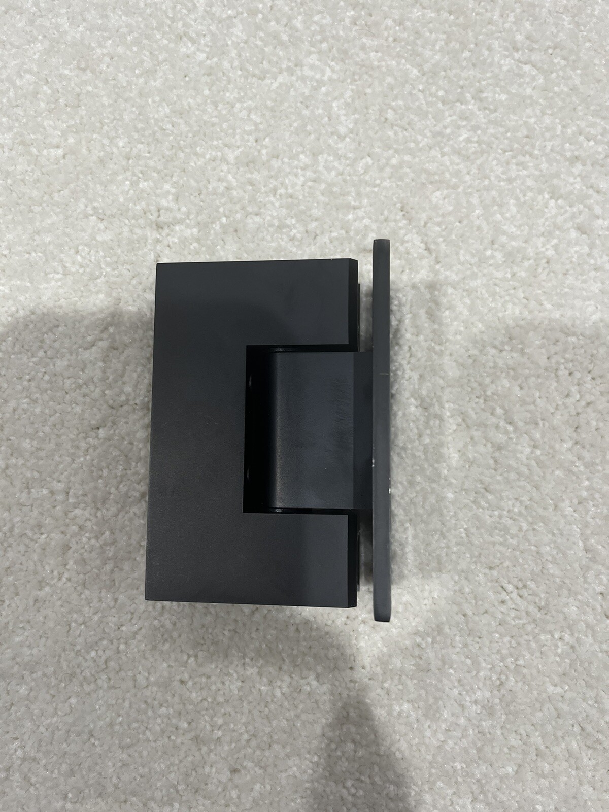 CRL GLASS Shower Door Hardware; Hinge- Matte Black One Only - 1 Screw ...