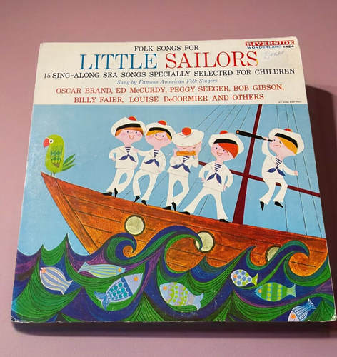 Folk Little Sailors vinyl- 15 sing-along sea songs/children. Riverside ...
