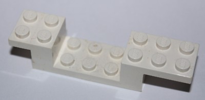 Lego Space White Bracket 8x2x1 1/3 ref 4732 sets 6985 6572 6830 6938 ...