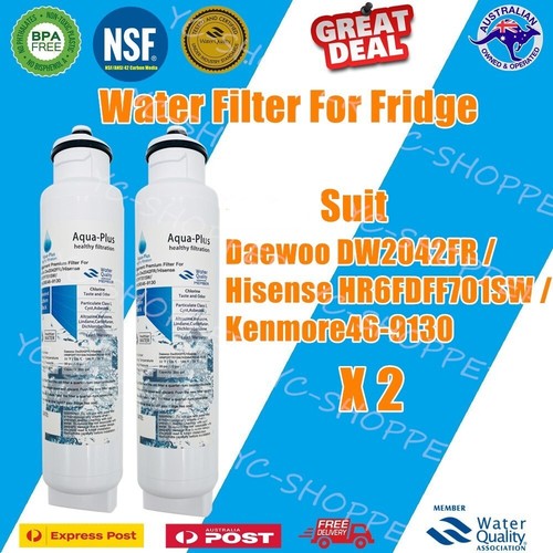 2 X Hisense Premium Compatible Fridge Filter Water Filter 701L ...