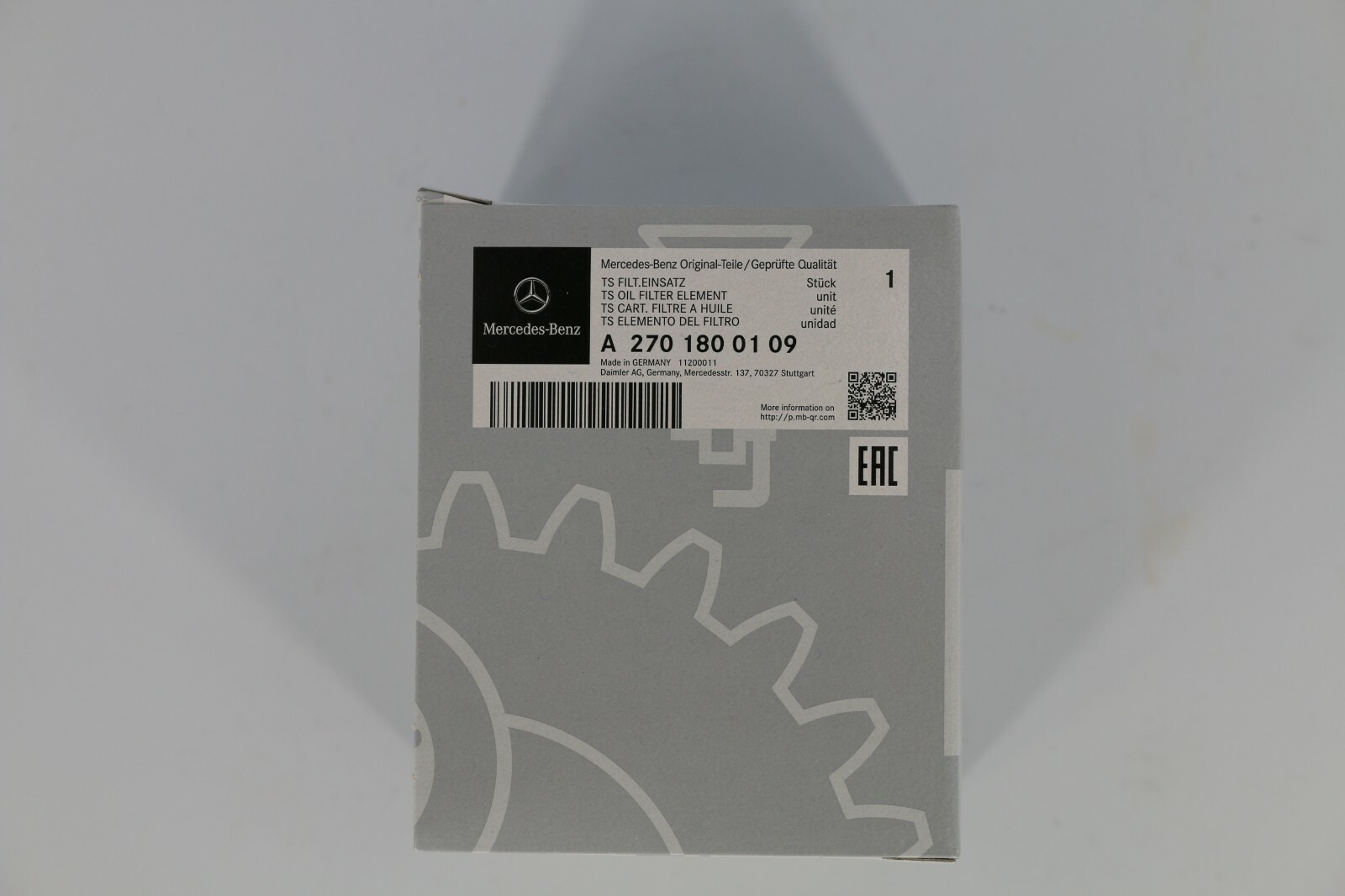 Mercedes-Benz Genuine Oil Filter A2701800109 | eBay
