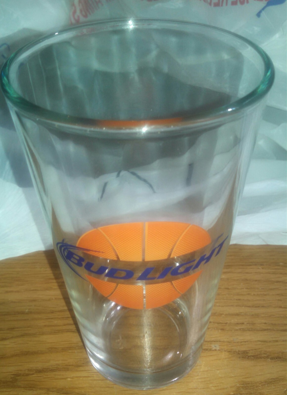 16 Oz Bud Light Basketball Glass | eBay