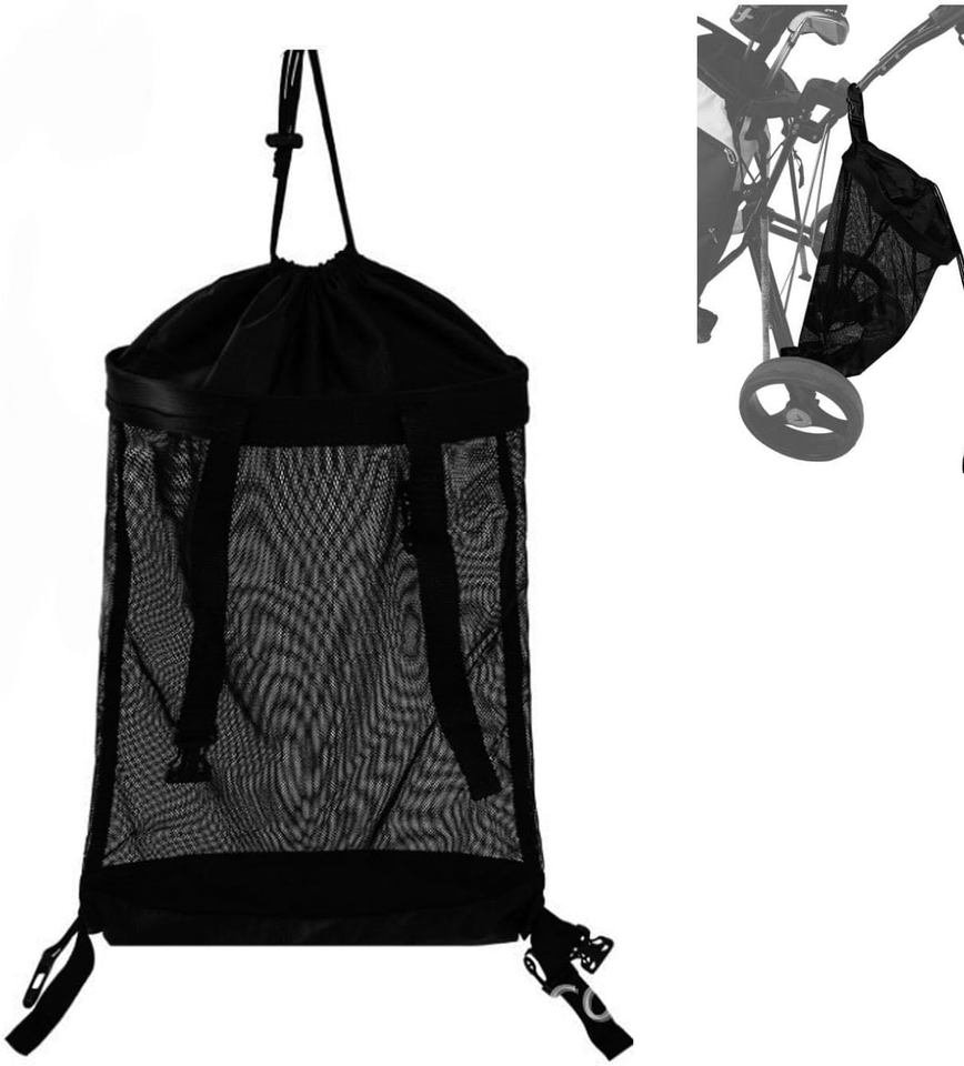 Golf Push Cart Storage Bag, Lightweight Polyester Golf Cart Accessories ...