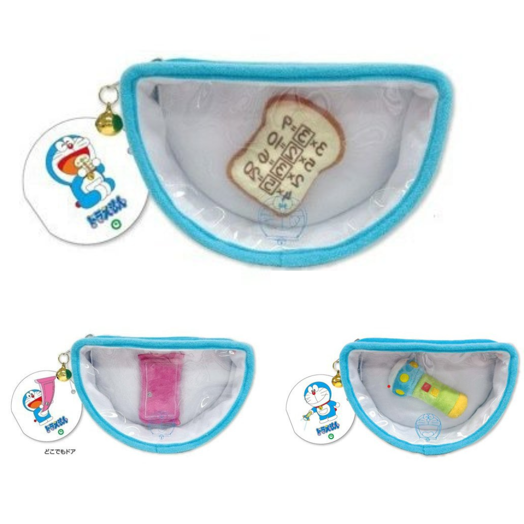 Doraemon 4D Pocket Pouch "Memory Bread" "Small Light" "Anywhere Door ...