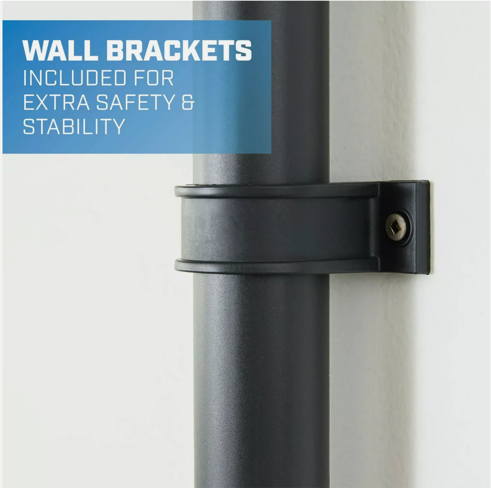 Hart Plastic 5-Tier Shelf 36" W x 18" D x 72" H, Up to 750 lb Total ...