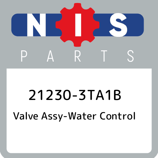 21230-3TA1B Nissan Valve assy-water control 212303TA1B, New Genuine OEM ...