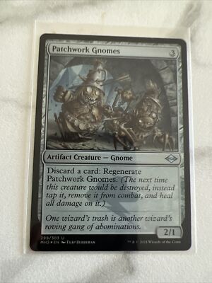 MTG Patchwork Gnomes Modern Horizons 2 299/303 Regular Common FOIL | eBay
