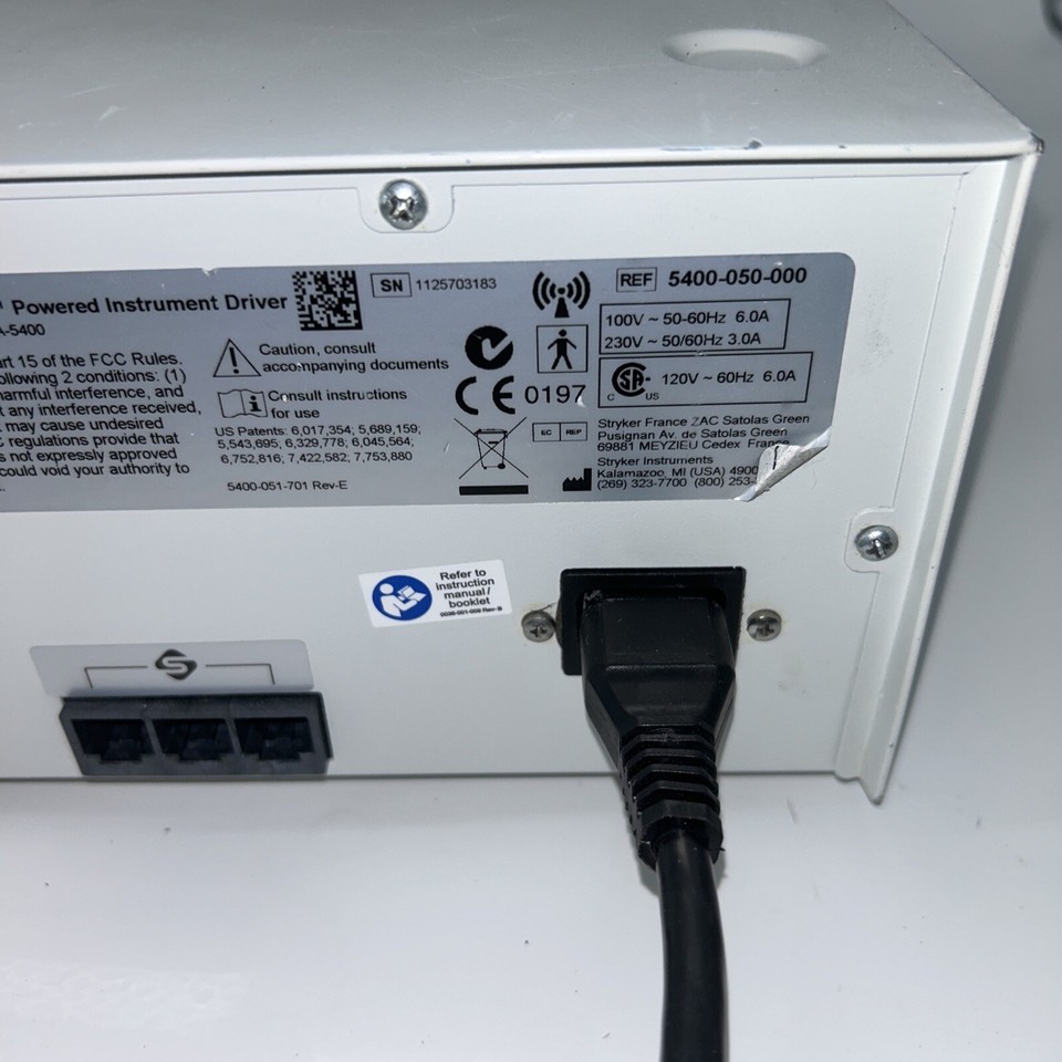 Stryker Core Power Console 5400-050-000 Version 8 With 30 Day Warranty ...