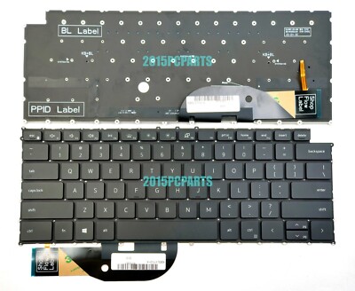 New for DELL Precision 5550 5560 5750 5760 Keyboard US backlit | eBay