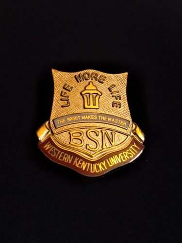 Nurse Nursing School Pin : Western Kentucky University BSN | eBay