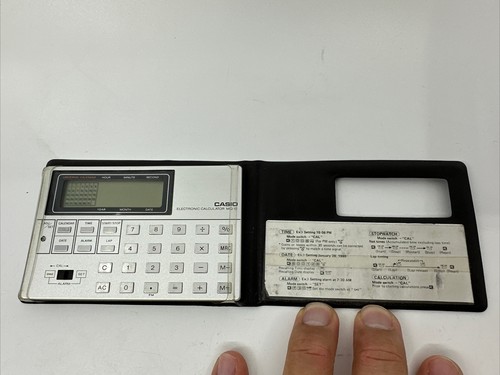 VINTAGE Casio Electronic Calculator MQ-12 (Need Battery) D517 | eBay