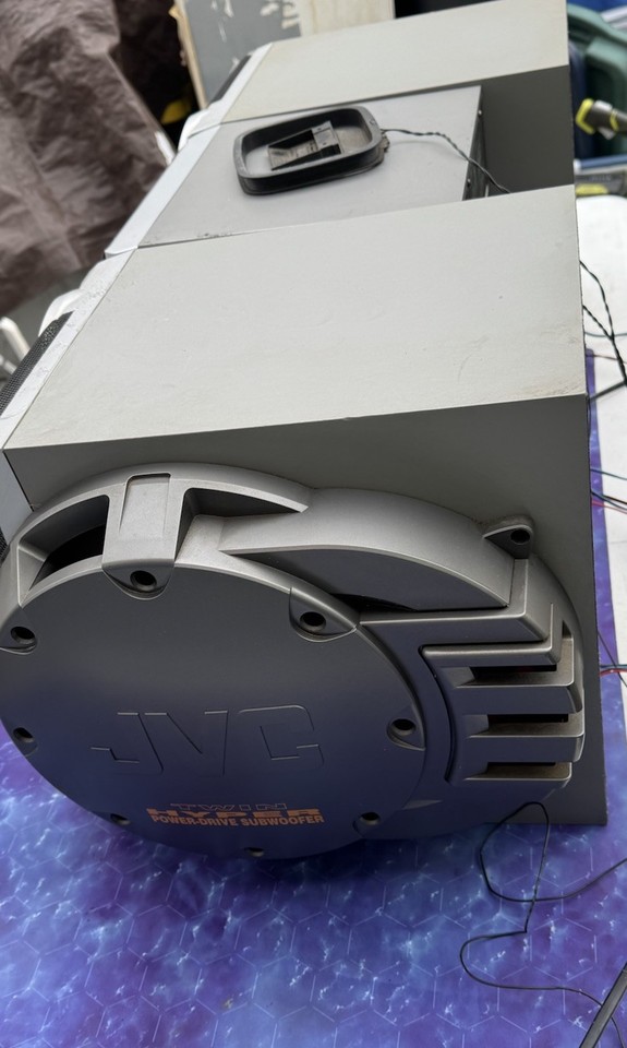 JVC MX-J900 Rolling Front Panel Stereo Boombox Radio CD & Speakers ...