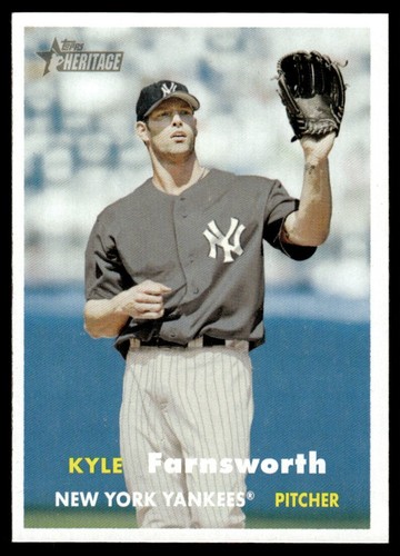 2006 Topps Heritage Kyle Farnsworth New York Yankees #58 | eBay