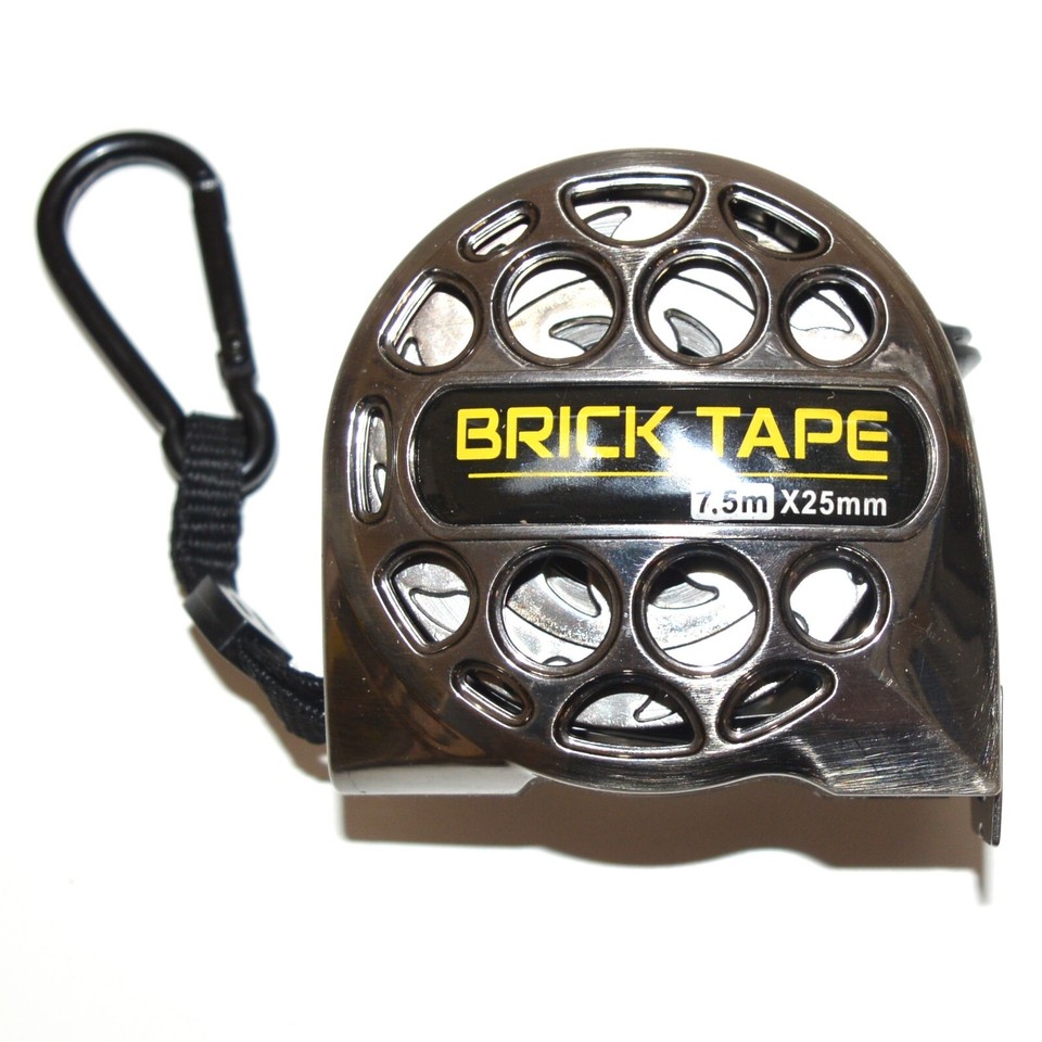 Brick Tape 7.5m bricklayers tape measure - Brick gauge | eBay UK