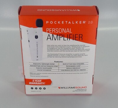 Williams Sound PockeTalker 2.0 Personal Amplifier | eBay