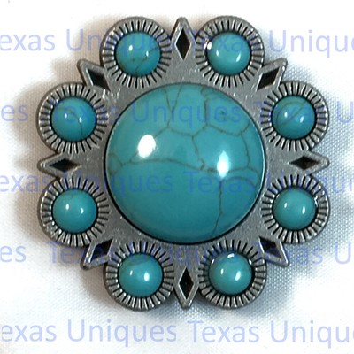 Turquoise Concho CON409-B | eBay