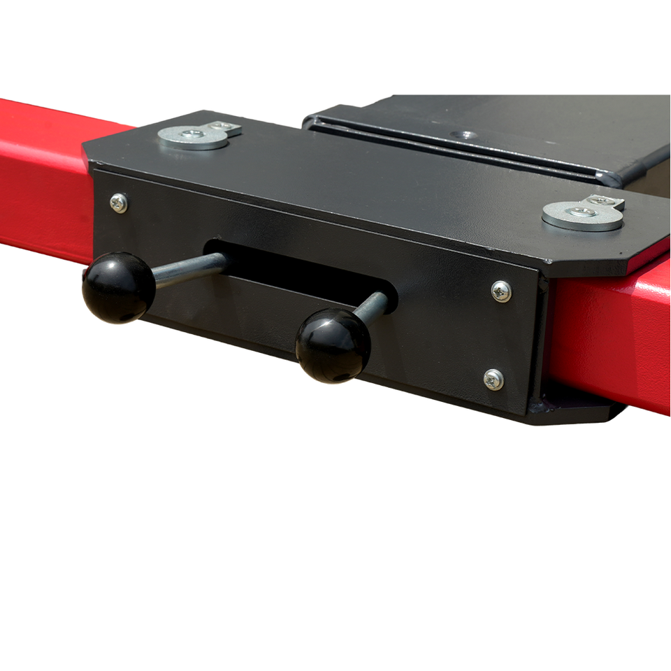 7000lbs Single Post Lift 110v Hydraulic Portable Lift Single Post Auto ...