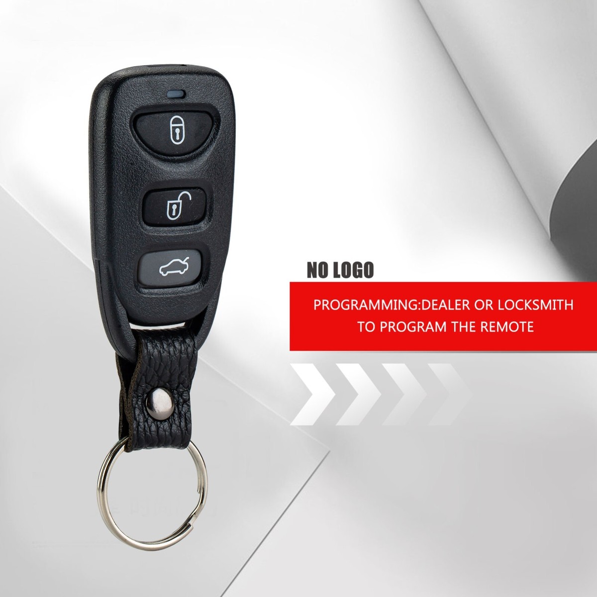 Replacement Cost Universal Remote Key Fob 3 Button For Hyundai Style ...