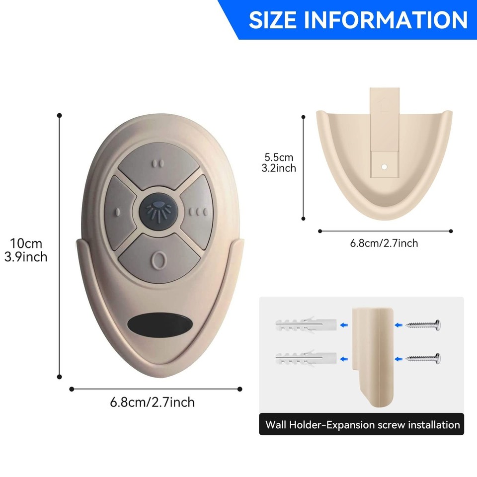 35T1 Ceiling Fan Remote Control Replacement for Harbor Breeze Allen ...