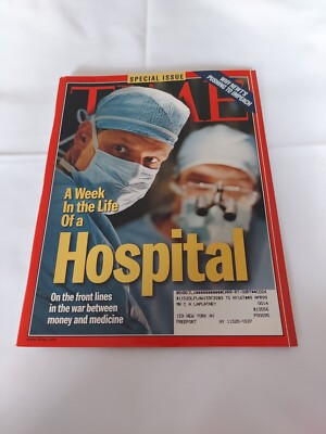 1998 October 12, Time Magazine, Special Issue-Front Lines In A Hospital ...