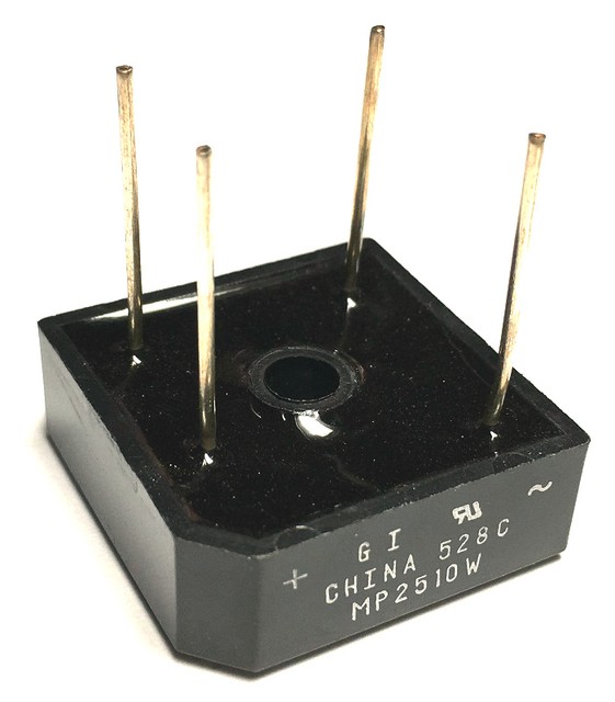 25a 25 Amp 1000v Bridge Rectifier Single Phase Mp2510w for sale online ...