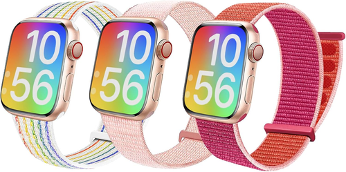 for Kids Apple Watch Band, Breathable Soft Nylon Loop Strap for Boy ...