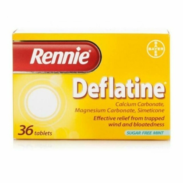 Rennie Deflatine Tablets - 36 Pack for sale online | eBay