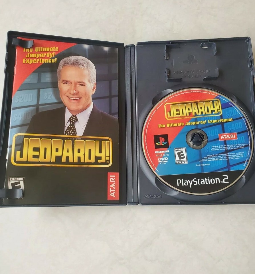Jeopardy (Sony PlayStation 2, 2003) 742725239449| eBay