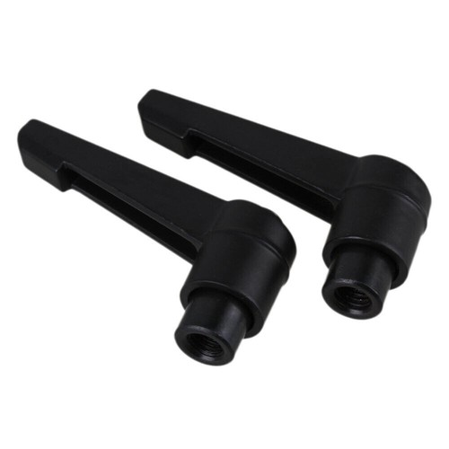 M6/8/10 Female Black Metal Threaded Clamping Lever Adjustable Fixing ...