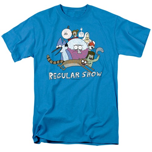 Regular Show Surrounding Benson Licensed Adult T-Shirt | eBay