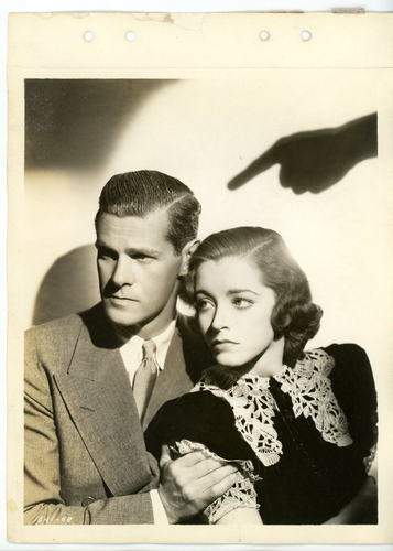 Vintage 8x10 Clé Livre Still The Accusing Doigt 1936 Marsha Hunt Paul ...