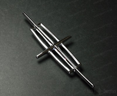 1966 Lincoln Continental Fender Chrome Star Emblem C6VY-16098-A NEW | eBay