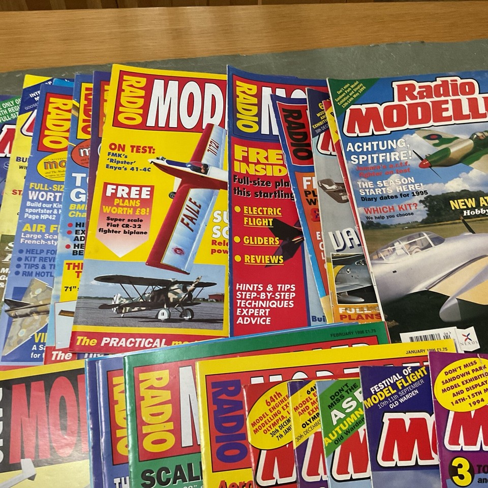 JOB LOT RADIO 25 MODELLER MAGAZINES VARIOUS DATES FROM THE 90’s VGC | eBay