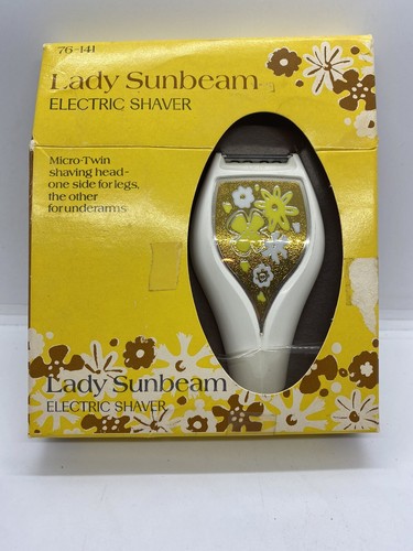 vintage lady sunbeam electric razor shaver Retro 60s | eBay