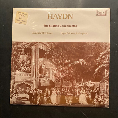 HAYDN english conzonettas griffett tenor vickers piano SEALED COPY | eBay